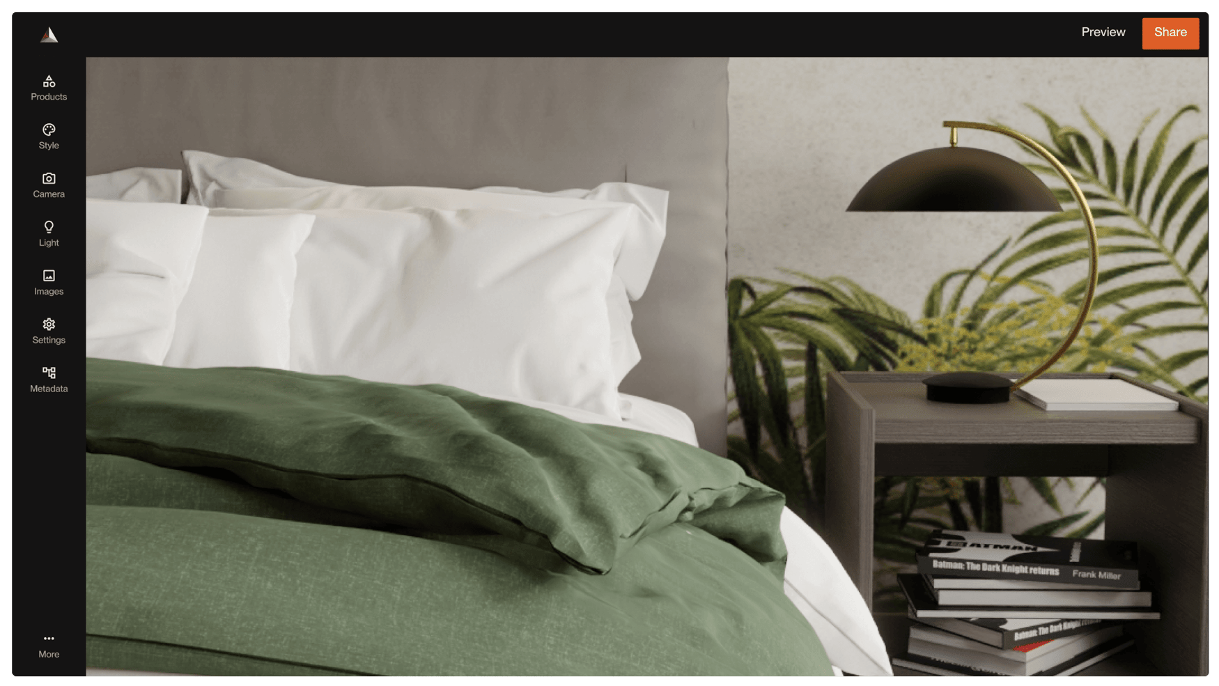 How To Make Beautiful Bedding Visuals With 3D Mattress Rendering